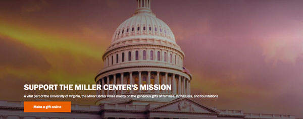 Welcome to the new MillerCenter.org | Miller Center